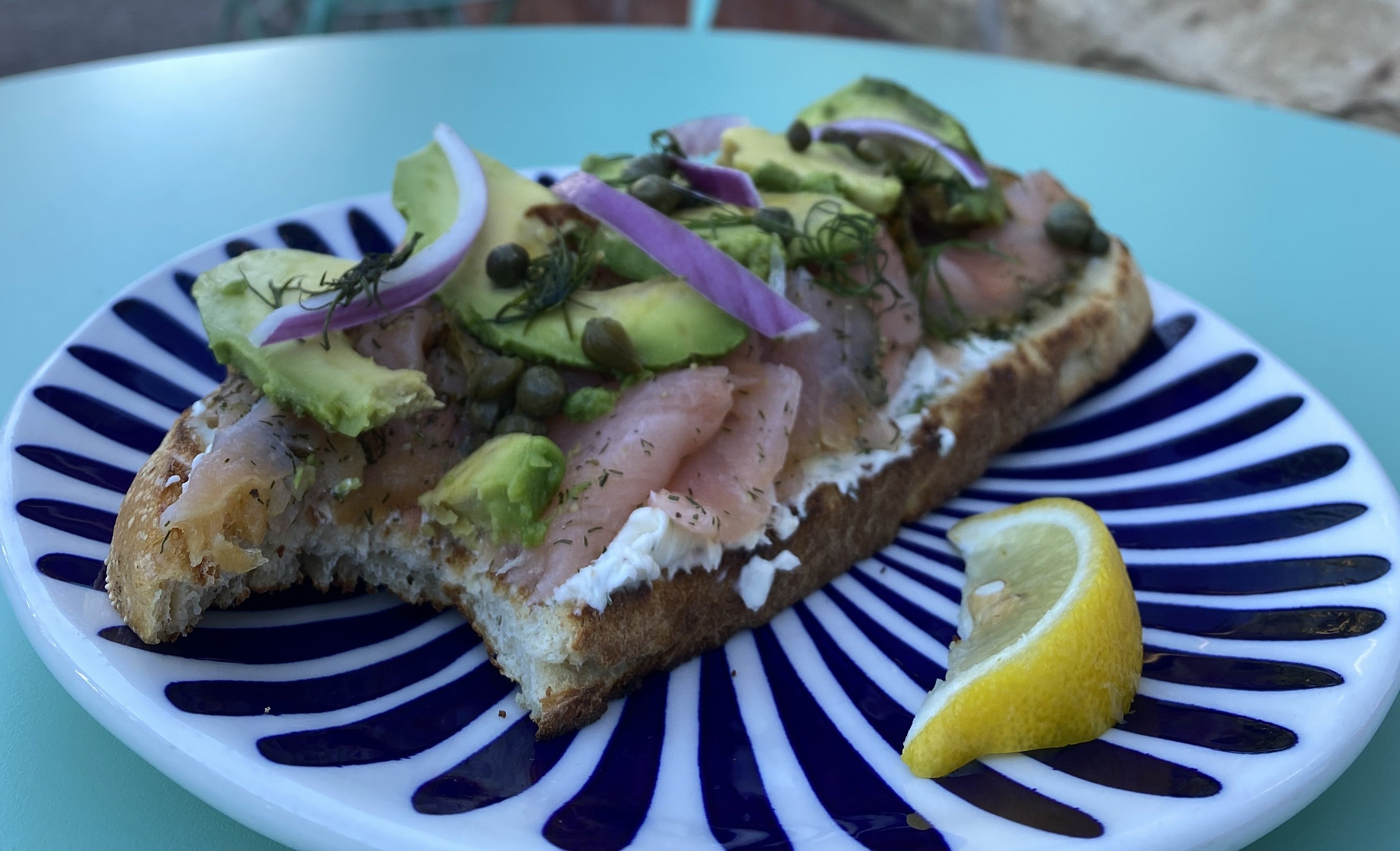 Salmon Toast | Beard & Braid